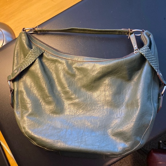 Bags | Green Bolo Purse | Poshmark
